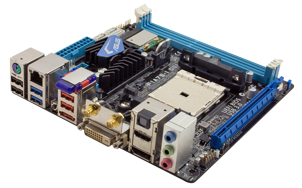 ASUS F1A75-I Deluxe Mini-ITX para AMD Llano