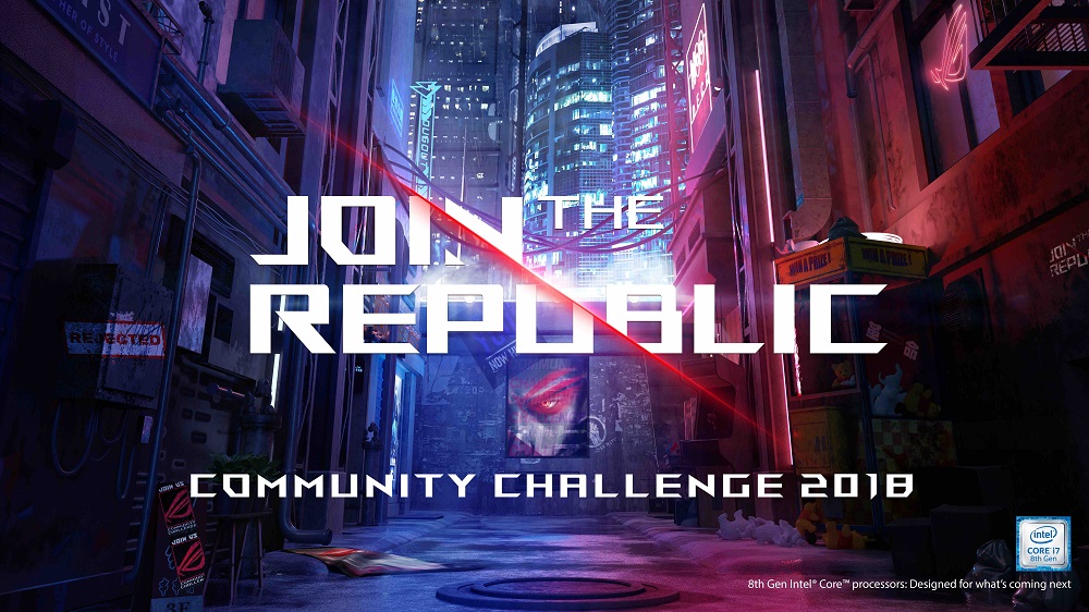 ASUS Republic of Gamers Anuncia: "ROG Join the Republic: Community ...